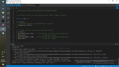 Esp8266 Esp 01s Wifi Module Cant Be Detected And The Blue Led