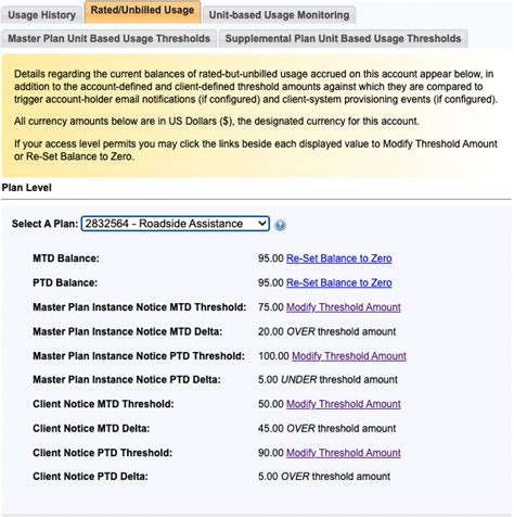 manage unbilled usage balances aria knowledge central