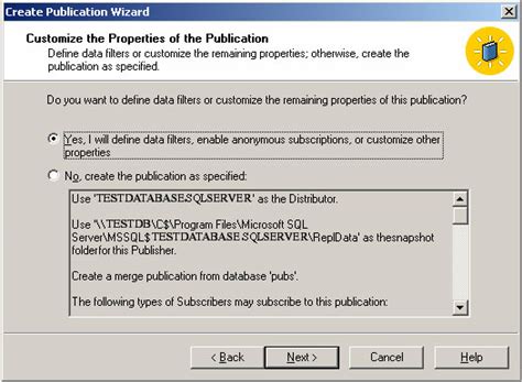 Sql Server Merge Replication Step By Step Procedure Ea Technology