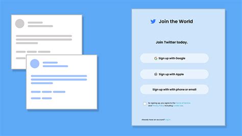 Adobe XD Twitter Redesign On Behance