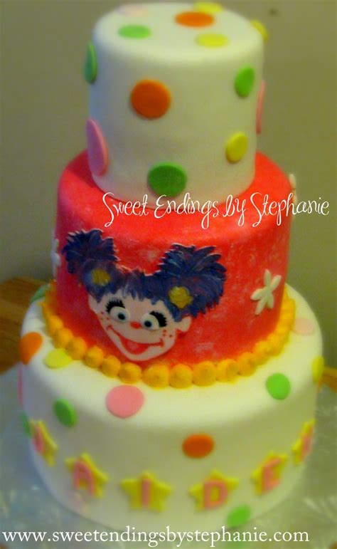 Abby Cadabby Birthday Cake