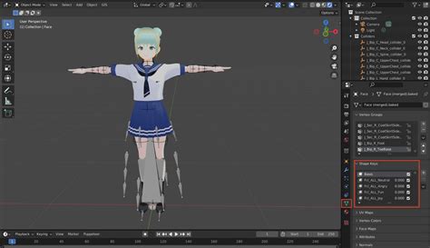 BlenderVRMファイルを扱う STYLY