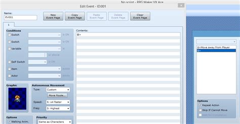 event s becoming stuck when moving away from player rpg maker forums