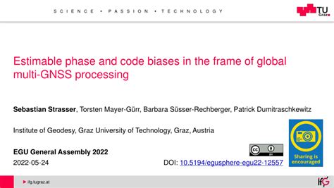 Pdf Estimable Phase And Code Biases In The Frame Of Global Multi Gnss Processing