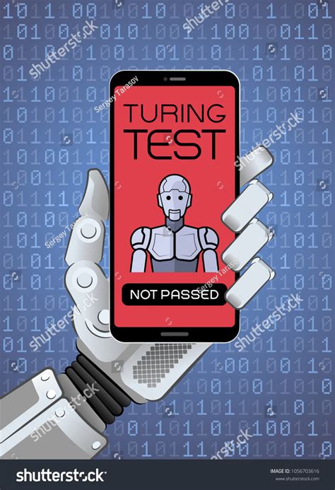 Turing Test Has Been Failed By Stock Vector Royalty Free 1056703616