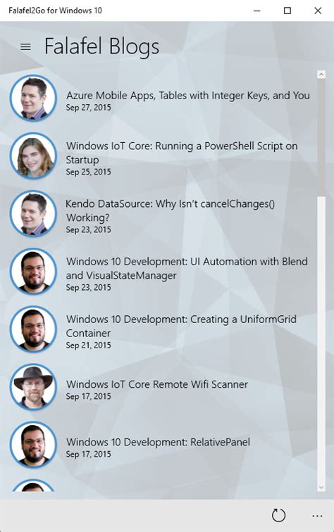 Windows 10 Development Responsive Design With Adaptivetriggers
