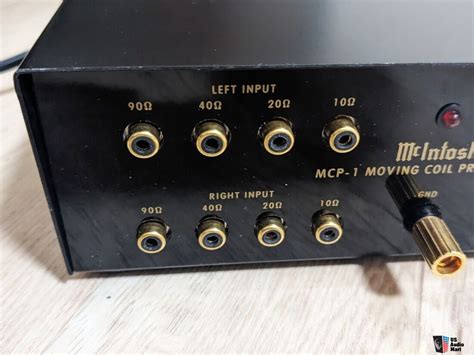 Mcintosh Mcp 1 Stereo Moving Coil Mc Phono Preamplifier Great Photo