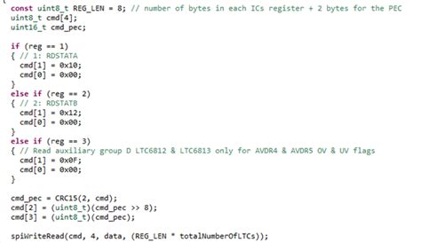 Ltc6811 Stm32 Register Reading Problem Qanda Battery Management System Engineerzone