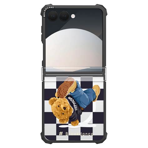 모란카노코리아 당일출고🔥 테디 베어 5종🐻갤럭시 Z플립7 기종 추가💖 임팩트 제로 범퍼 맥세이프 디자인 케이스 갤럭시 Z플립 6 5 4 범퍼 투명 힌지 보호 귀여운