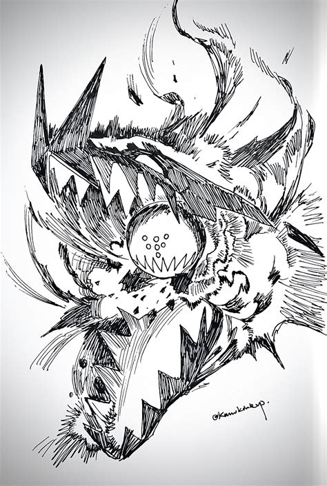 Regidrago Pokemon Drawn By Kamikiririp Danbooru