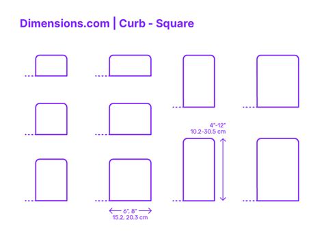 Curb Angle Dimensions Drawings Dimensions Com
