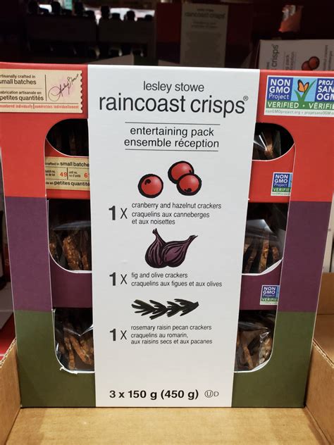 비타데일리 캐나다 레스리스토우 레인코스트 크리스프 크래커 3종세트 고급간식