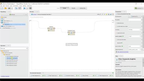 text mining example using rapidminer youtube