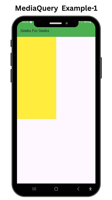 Flutter Managing The Mediaquery Object Geeksforgeeks