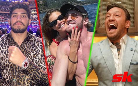 Conor Mcgregor Joins Dillon Danis To Bury Logan Pauls Ridiculed Engagement With Nina Agdal