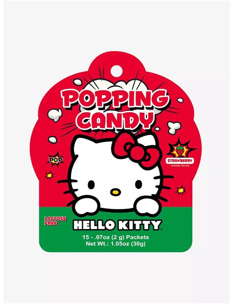 Hello Kitty Popping Candy Strawberry Pop Shop And Gallery