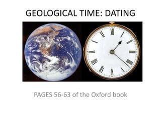 GEOLOGICAL TIME Ppt