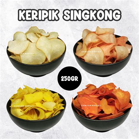 Original Bbq Balado Cassava Chips 50gr Shopee Philippines