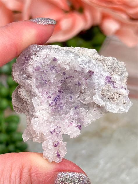 Small Spirit Flower Geodes Contempo Crystals