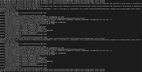 Bitnamimongodb Mongodb Exporter Keeps Crashing With Context Canceled
