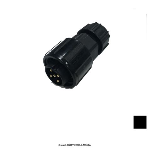 Trunk Field Install Connector Male Noir