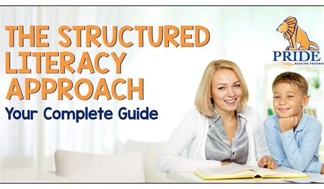 The Structured Literacy Approach Your Complete Guide Structured Literacy Pride Reading Program