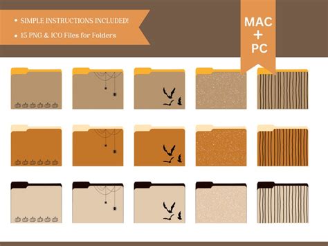 Halloween Wallpaper Desktop Folder Icons Fall Background Pc Wallpaper Mac Wallpaper Desktop