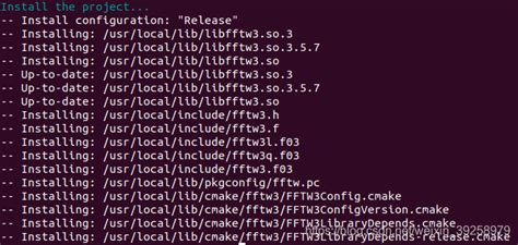 （六）cmake与fftwcmake 配置 Fftw Csdn博客