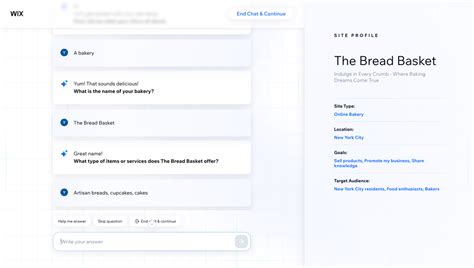 wix editor creating an ai generated site help center
