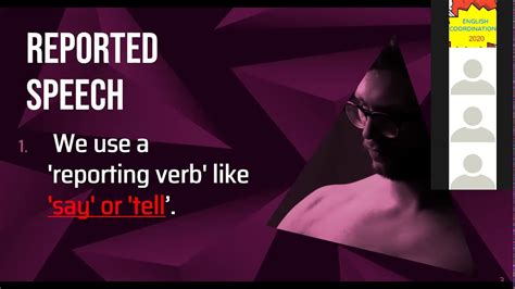 Reprted Speech Youtube