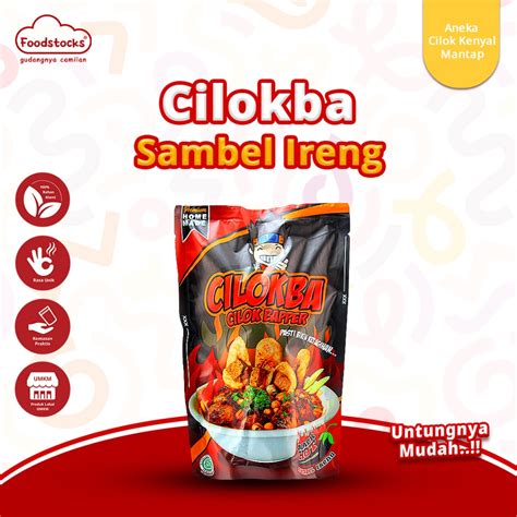 Jual Cilokba Cilok Bapper Black Hot Sambel Ireng Kuah Ekstra Pedas