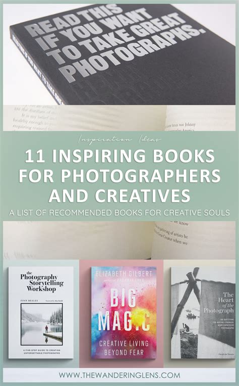 11 Inspiring Books For Photographers And Creative Souls Business Books