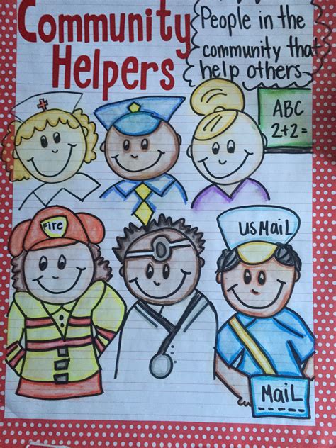Community Helpers Chart For Kindergarten Printable Printable Free Templates