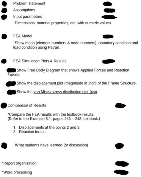 Solved Do The Fea Model In Nastran Patran Please