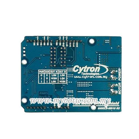 10amp 7v 30v Dc Motor Driver Shield For Arduino