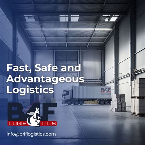 Fastlogistics Secureshipping Expressdelivery Reliablelogistics… B4f Logistics