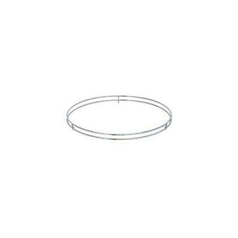 Rev A Shelf 4WLS Lazy Susan Fence Rail Full Circle Chrome