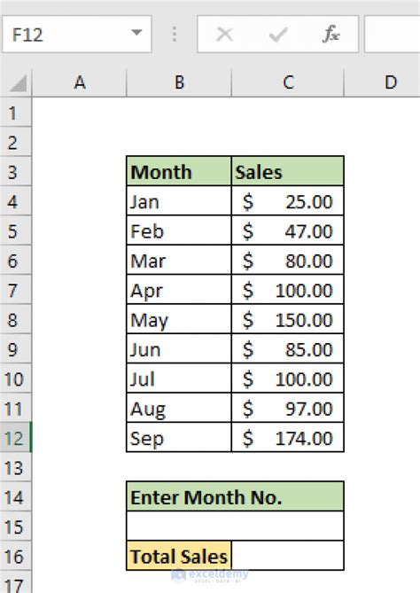 Excel Year To Date Sum Based On Month 3 Easy Ways ExcelDemy