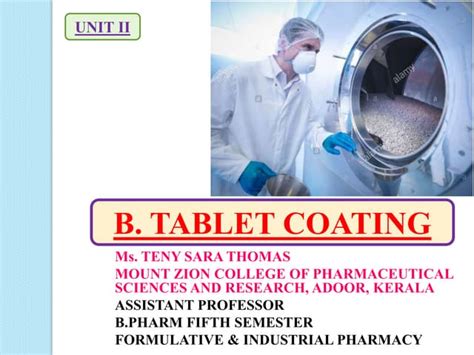 Tablet Coating Types Coating Materials And Coating Pans Industrial
