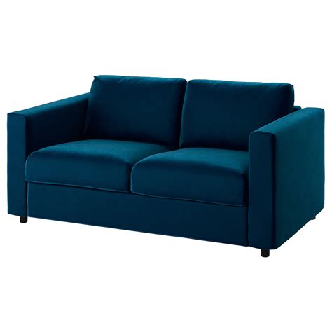 Диван 2-местный - IKEA VIMLE, 171х98х83 см, синий, ВИМЛЕ ИКЕА за 118324 ...