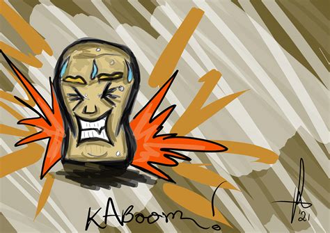 Exploding Potato On Behance