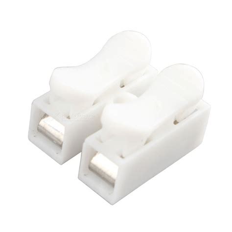 Conector De Fio Led Sem Solda 2 Vias Kit 50 Unidades Shopee Brasil