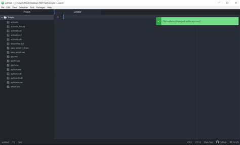 How Do You Activate A Venv In Atom Stack Overflow