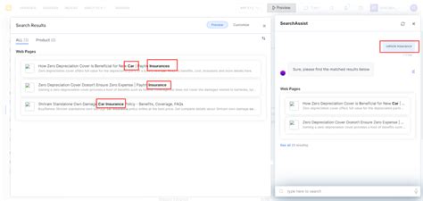 Highlighting SearchAssist