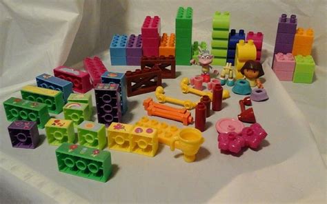 Mega Bloks Dora The Explorer Building Set 80 Pieces Megabloks Dora