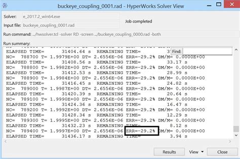 Query Regarding Error ERR Percent During Solving The Problem Altair Community