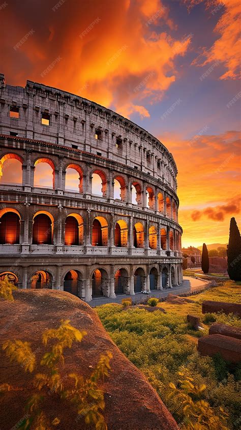 Premium Ai Image Roman Structure Is The Worlds Largest Roman Structure