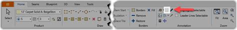 Add Text Box Measure Flooring