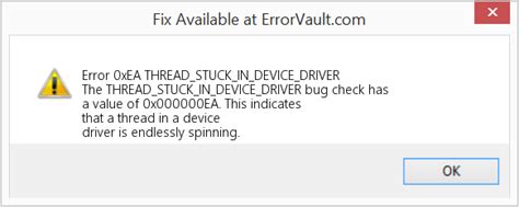 Stop Code Thread Stuck In Device Driver Premiumhopde
