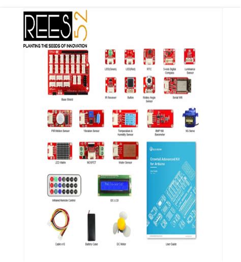 Crowtail Advanced Kit For Arduino V2 0 Programming Leaning Kit With 22